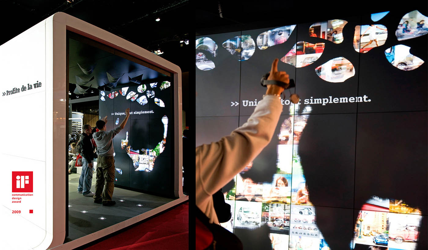 Daimler AG – smart Messe-Exponate - spek DESIGN