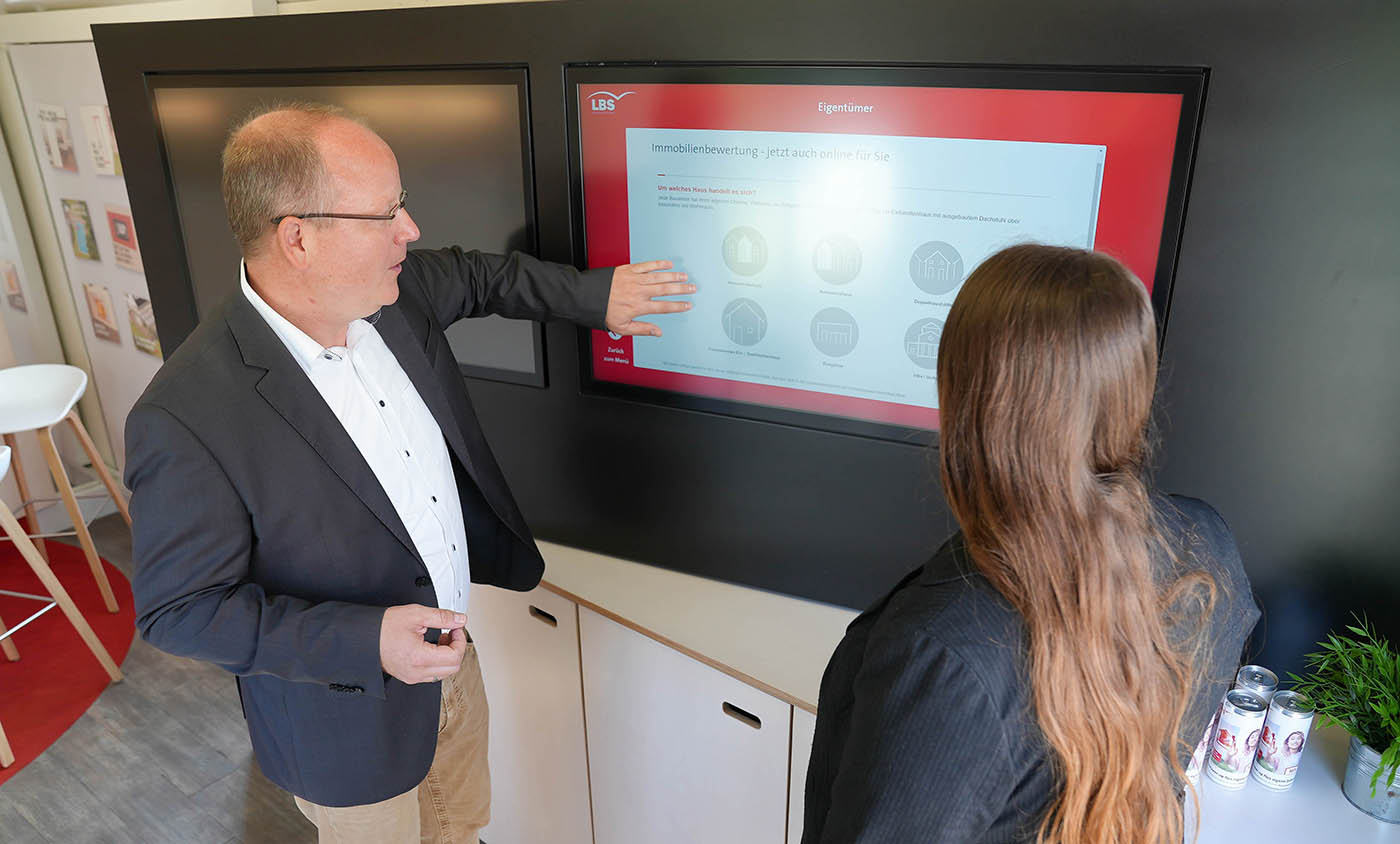 LBS Münster – Bauwagen digital – Roadshow - spek DESIGN