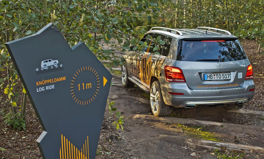Daimler AG – The Rock – Offroad Parcours – MB Werk Bremen - spek DESIGN